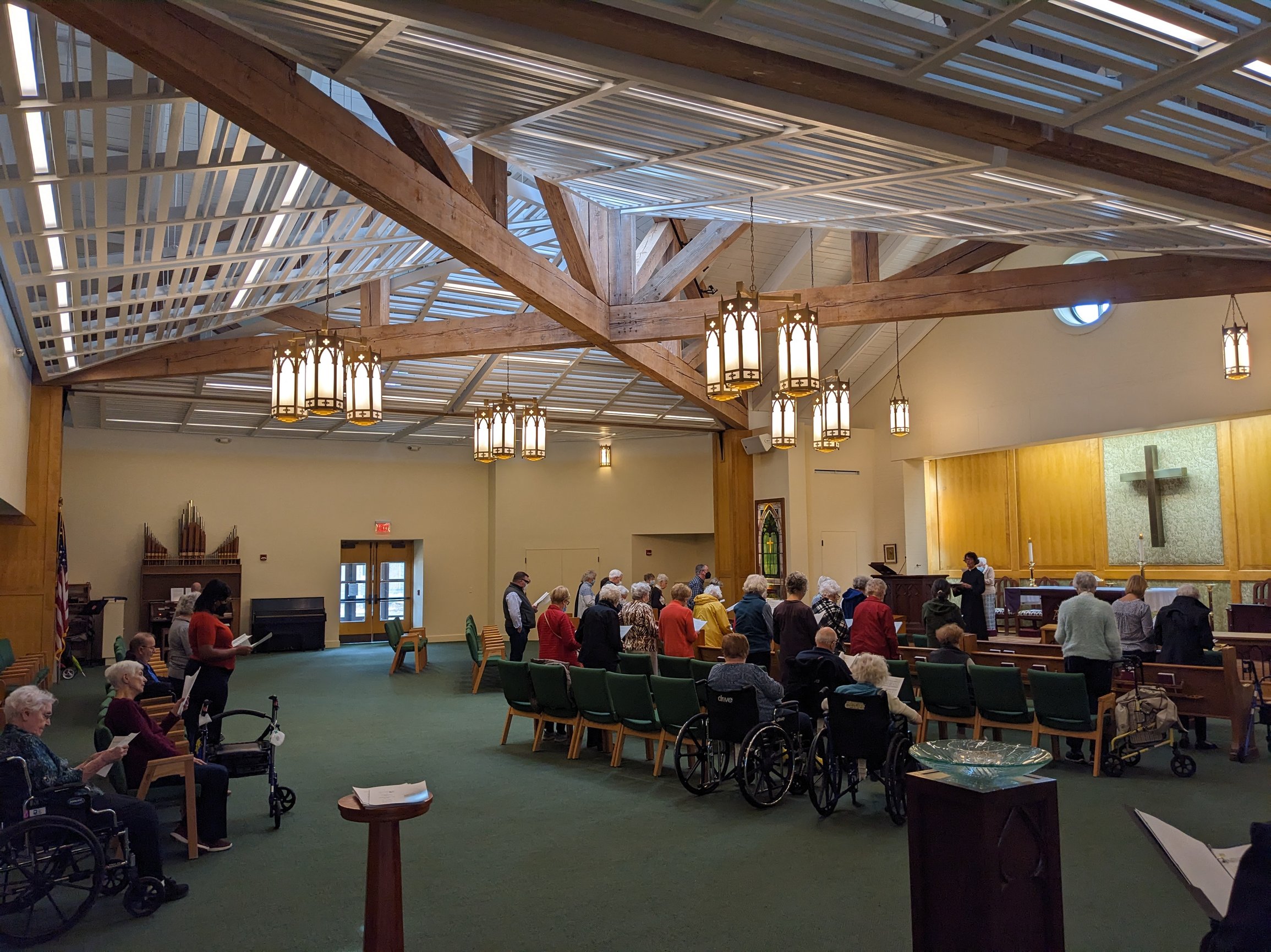 This Lent has been one of double rebirth for St. Luke's Chapel