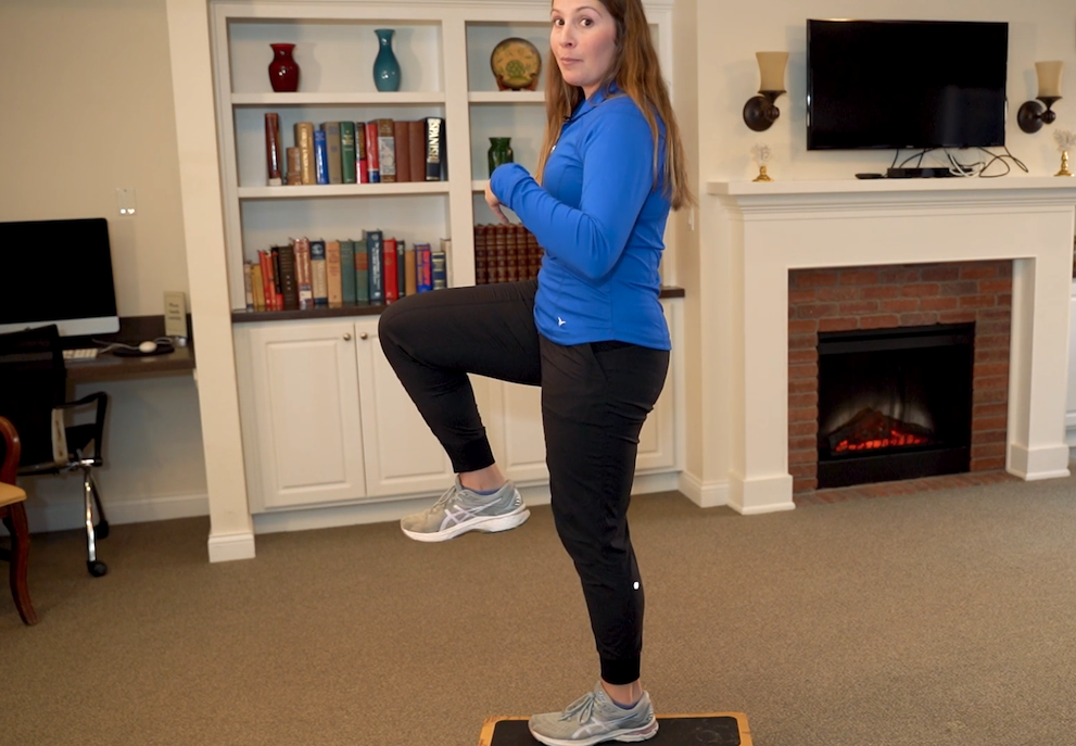 'Advanced Side Steps'': Part 122, Fitness for Older Adults