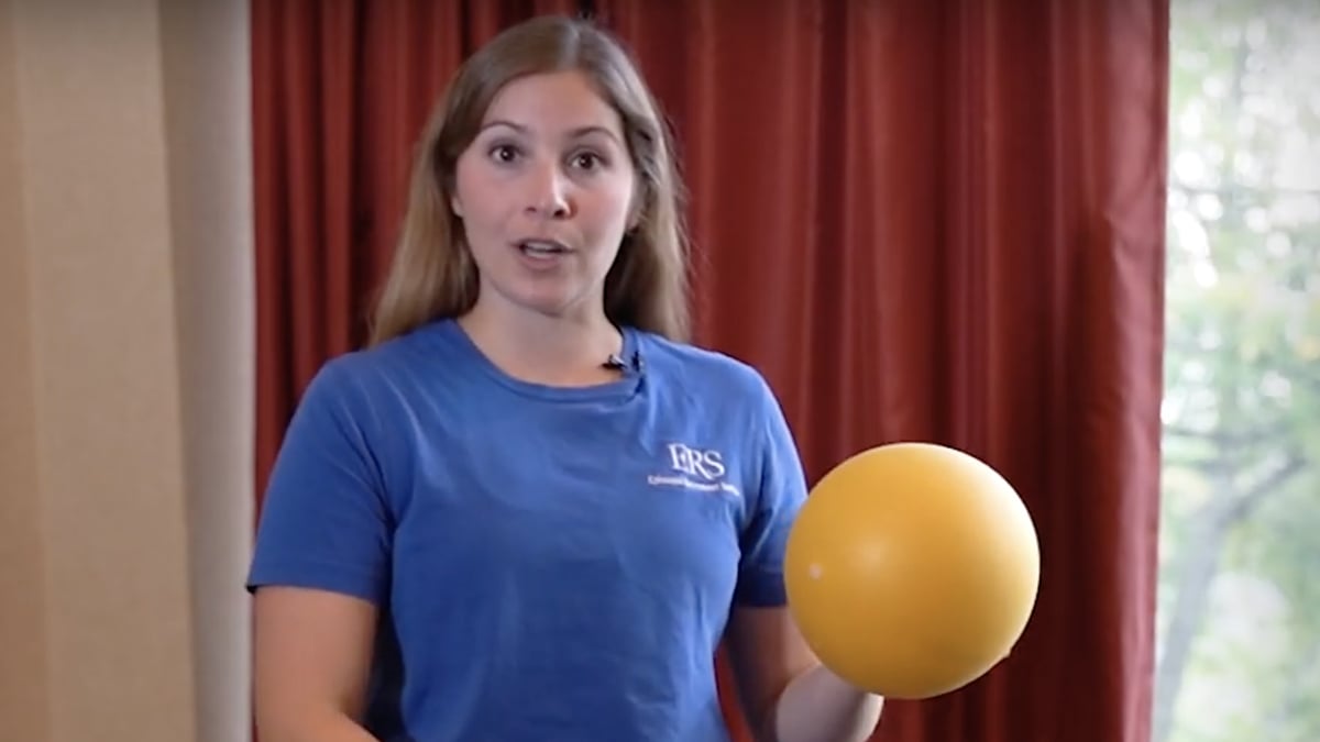 Toe Touch Advanced Exercise: Part 72, Fitness for Older Adults