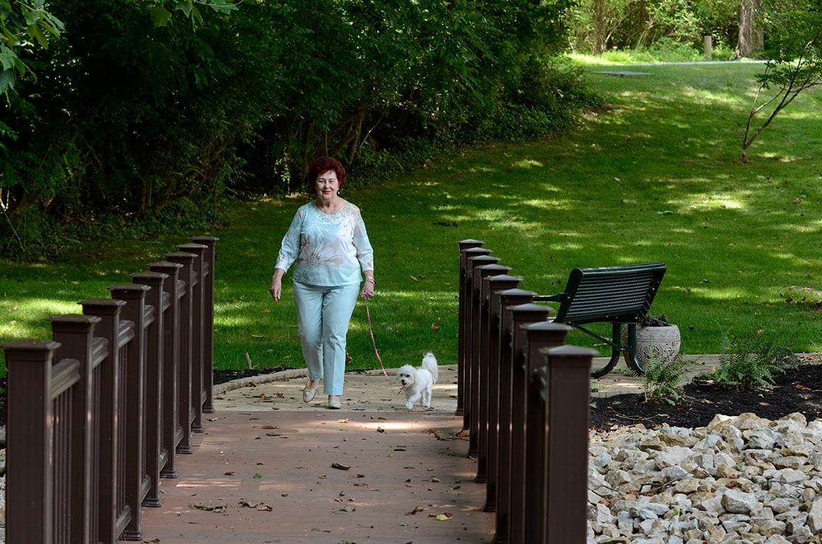Beautiful New Walking Path Opens at Cincinnati's Deupree House